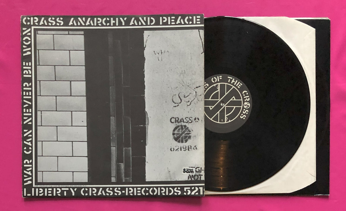 Crass - Stations Of The Crass LP Double On Crass Records From 1979 ...