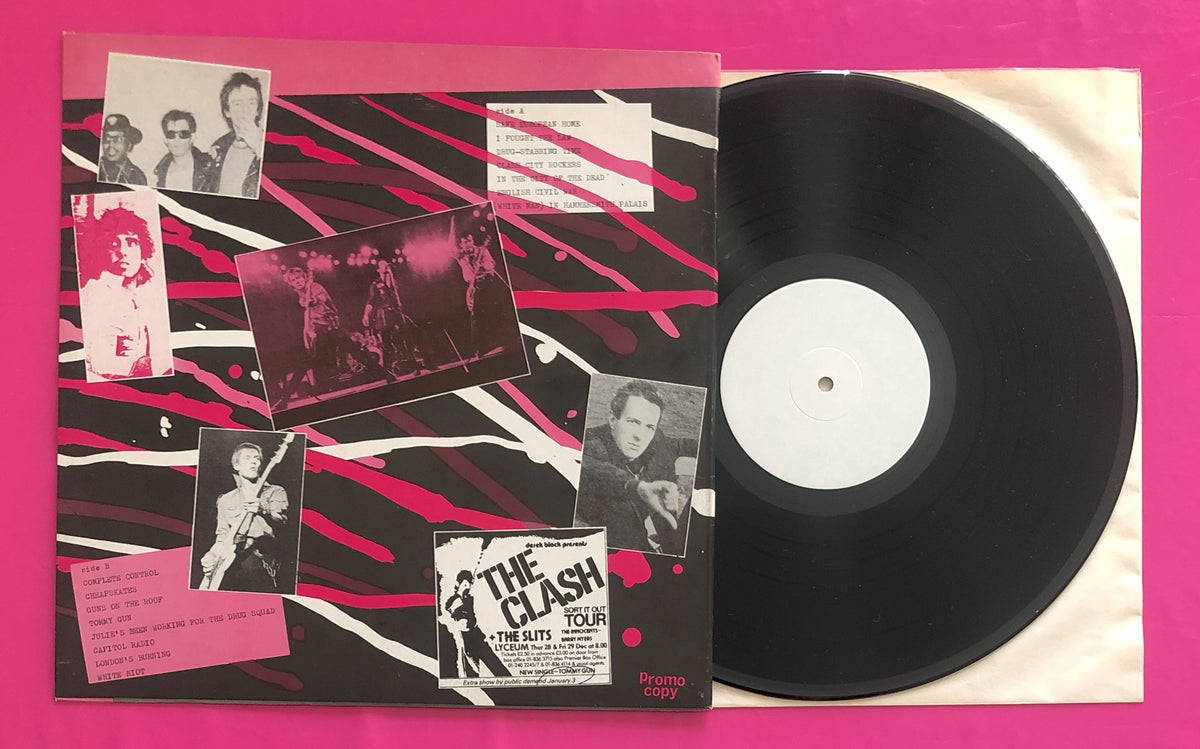Clash - Sort It Out LP Recorded Live At The Lyceum 1979 White Labels ...