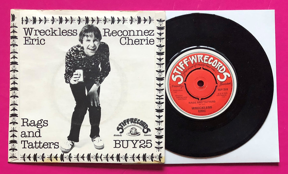 Wreckless Eric - Reconnez Cherie 7" Single Released on Stiff Records i ...